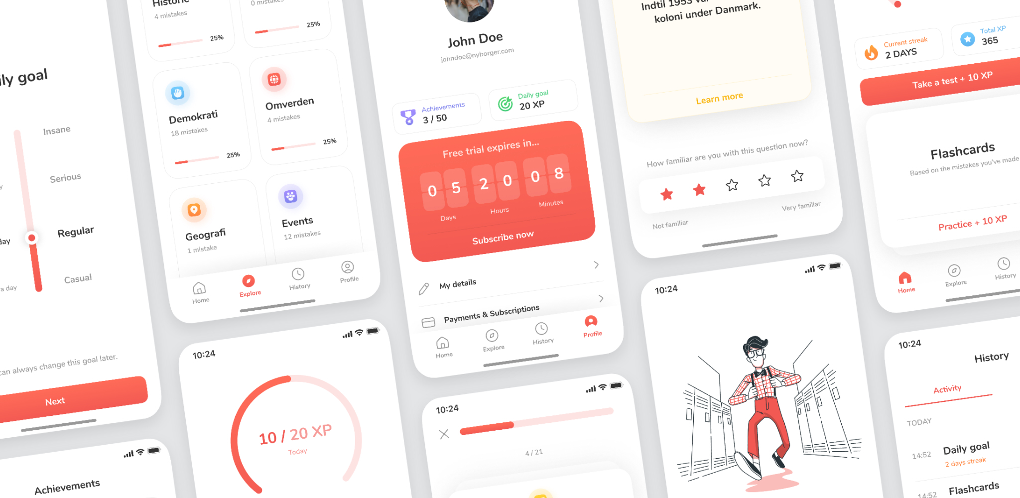 nyborger - Din app til indfødsretsprøven